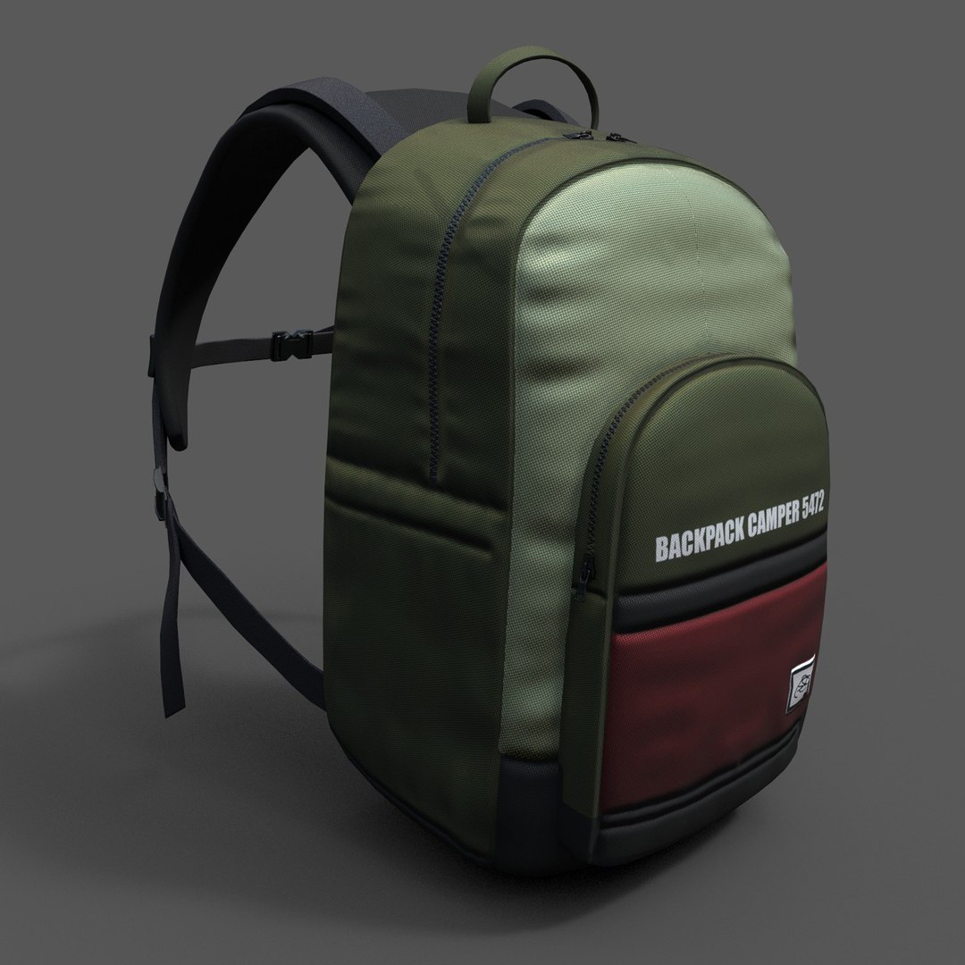 3D Backpack - TurboSquid 1499103