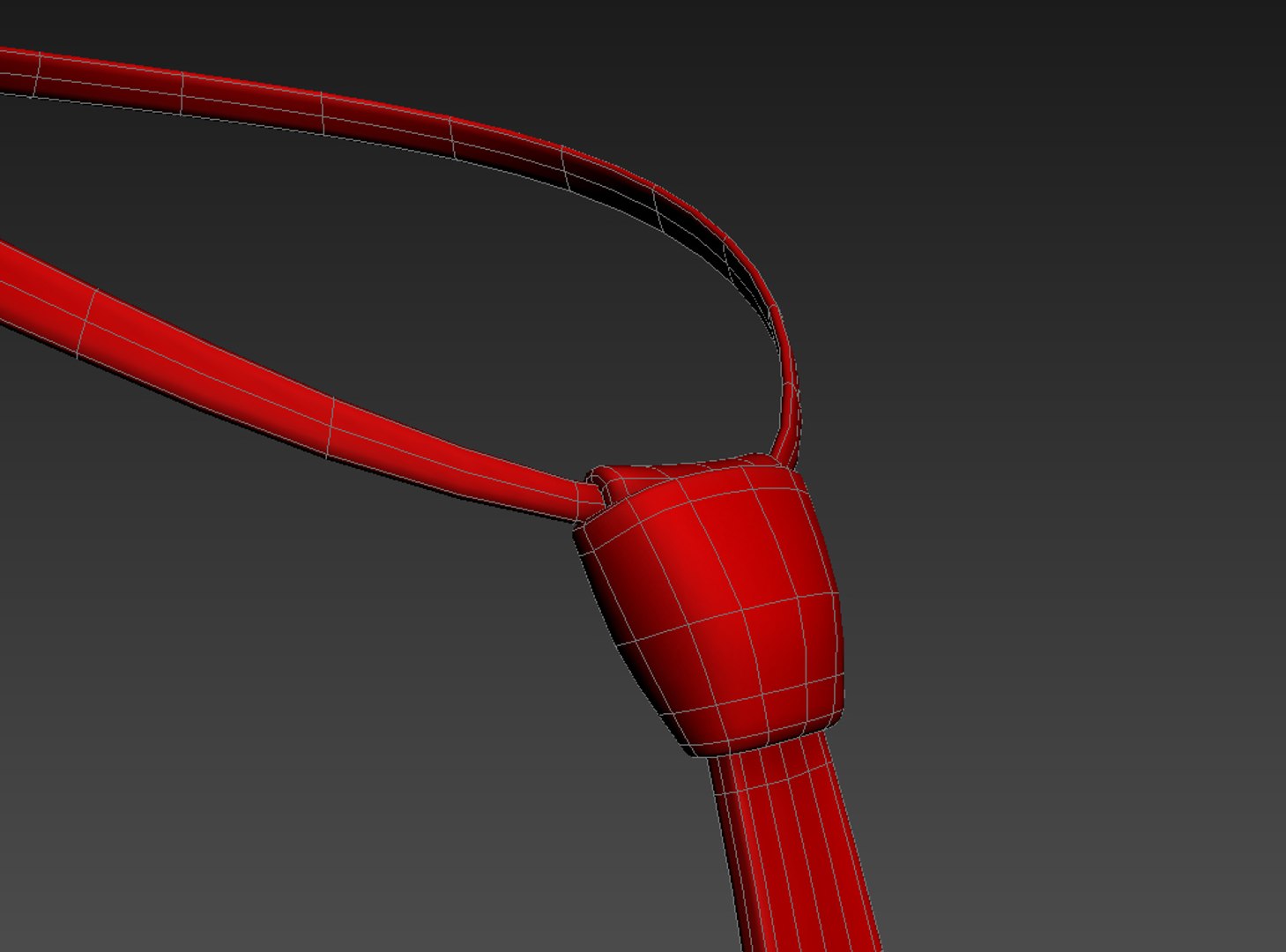 Necktie tie neck model - TurboSquid 1472688