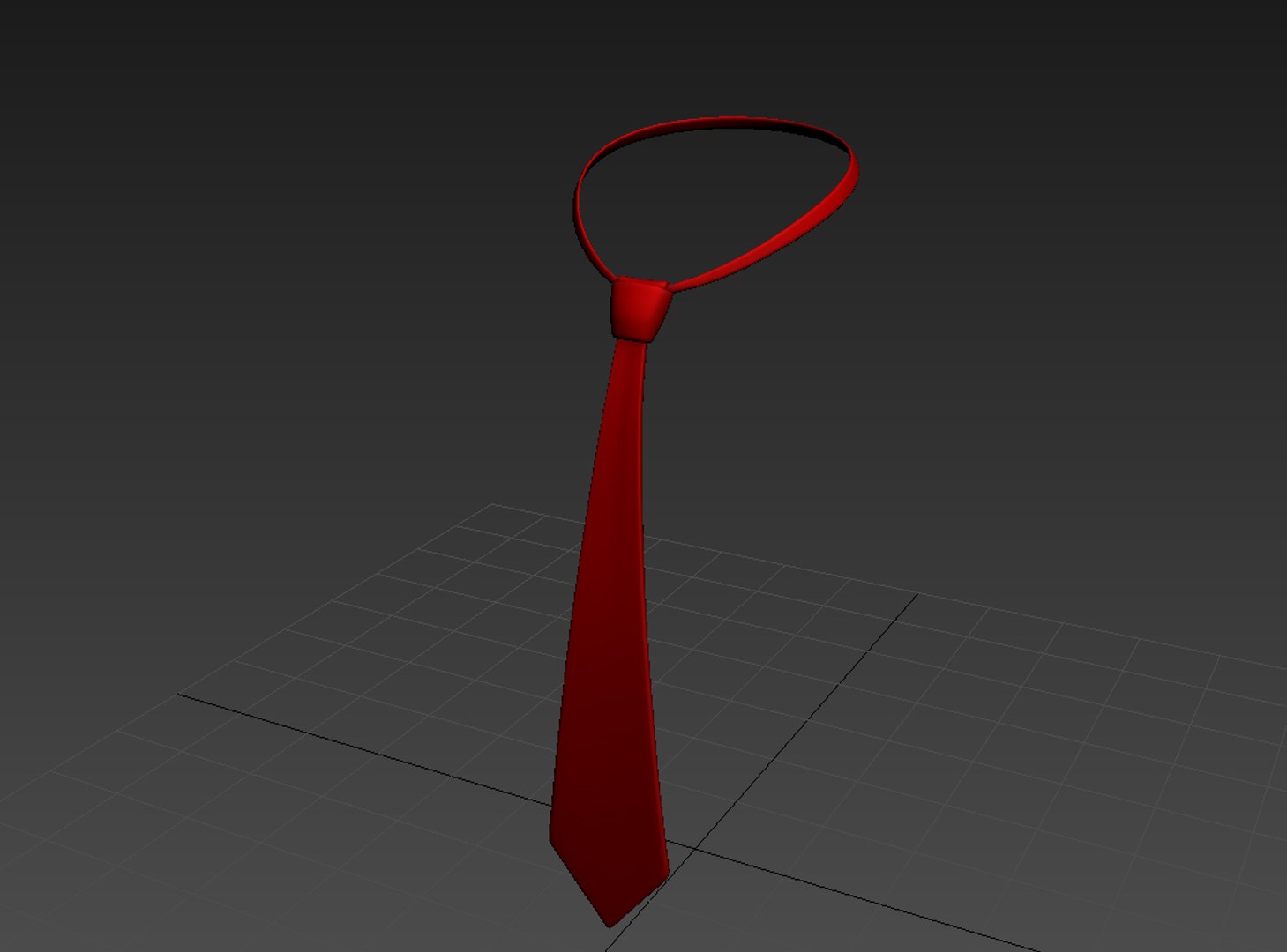 Necktie Tie Neck Model - TurboSquid 1472688