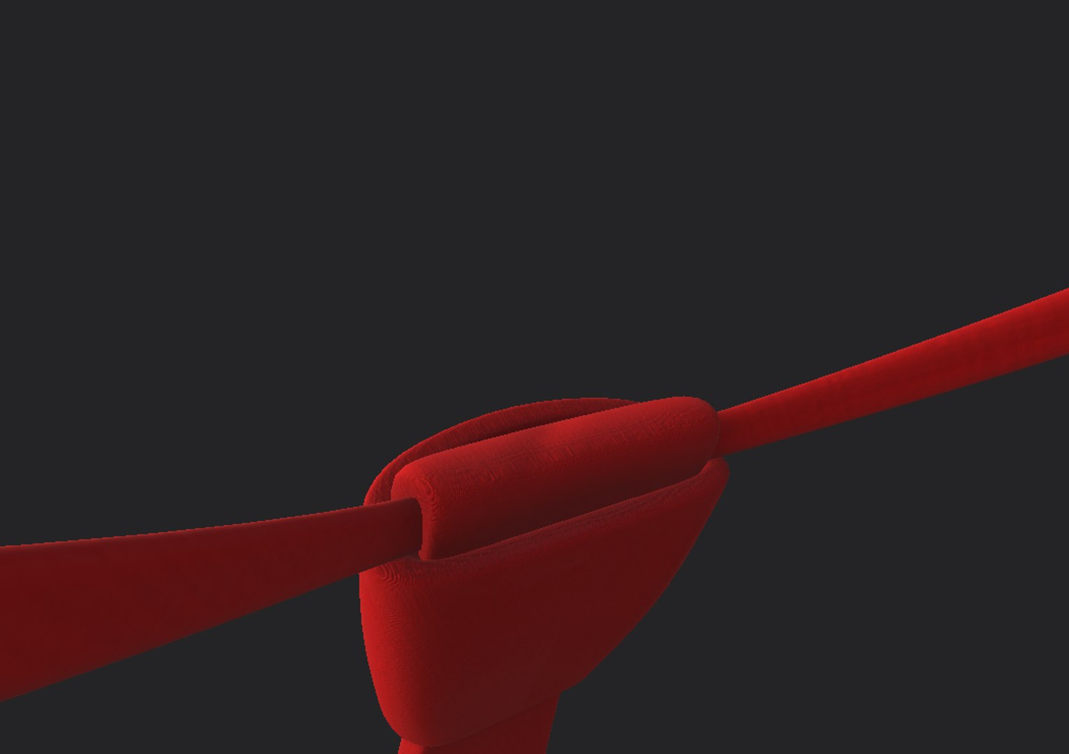 Necktie Tie Neck Model - TurboSquid 1472688