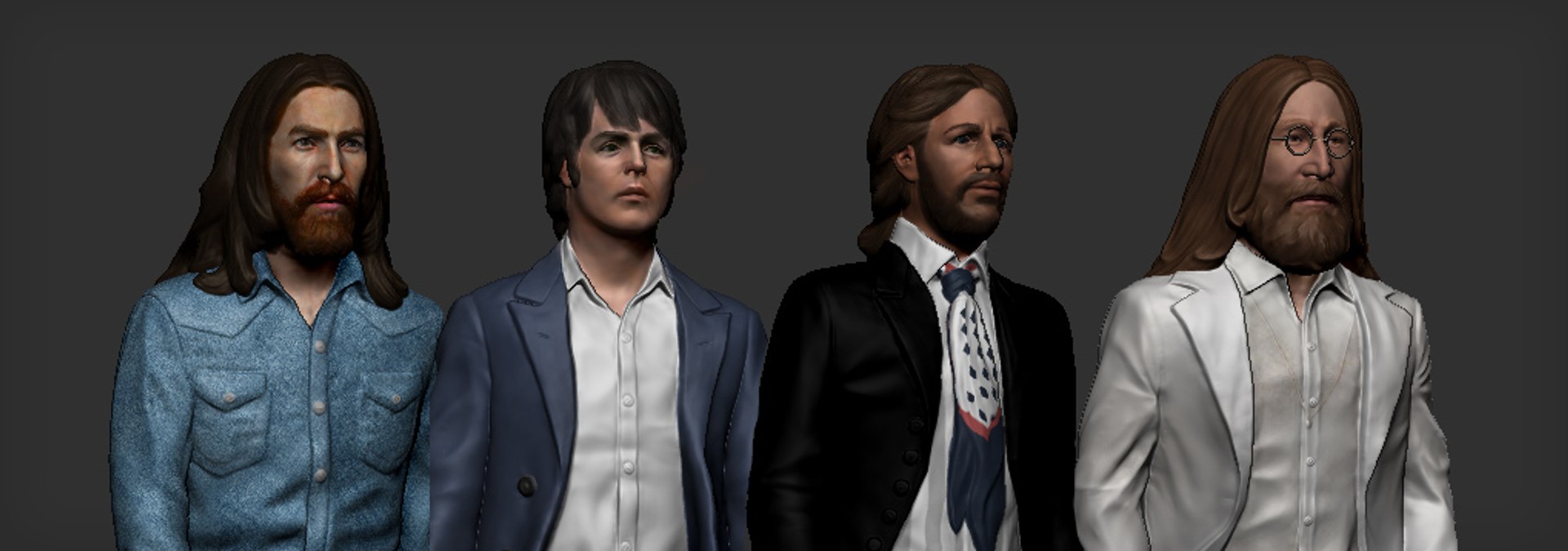 Beatles Abbey Road 3D Model - TurboSquid 1228005