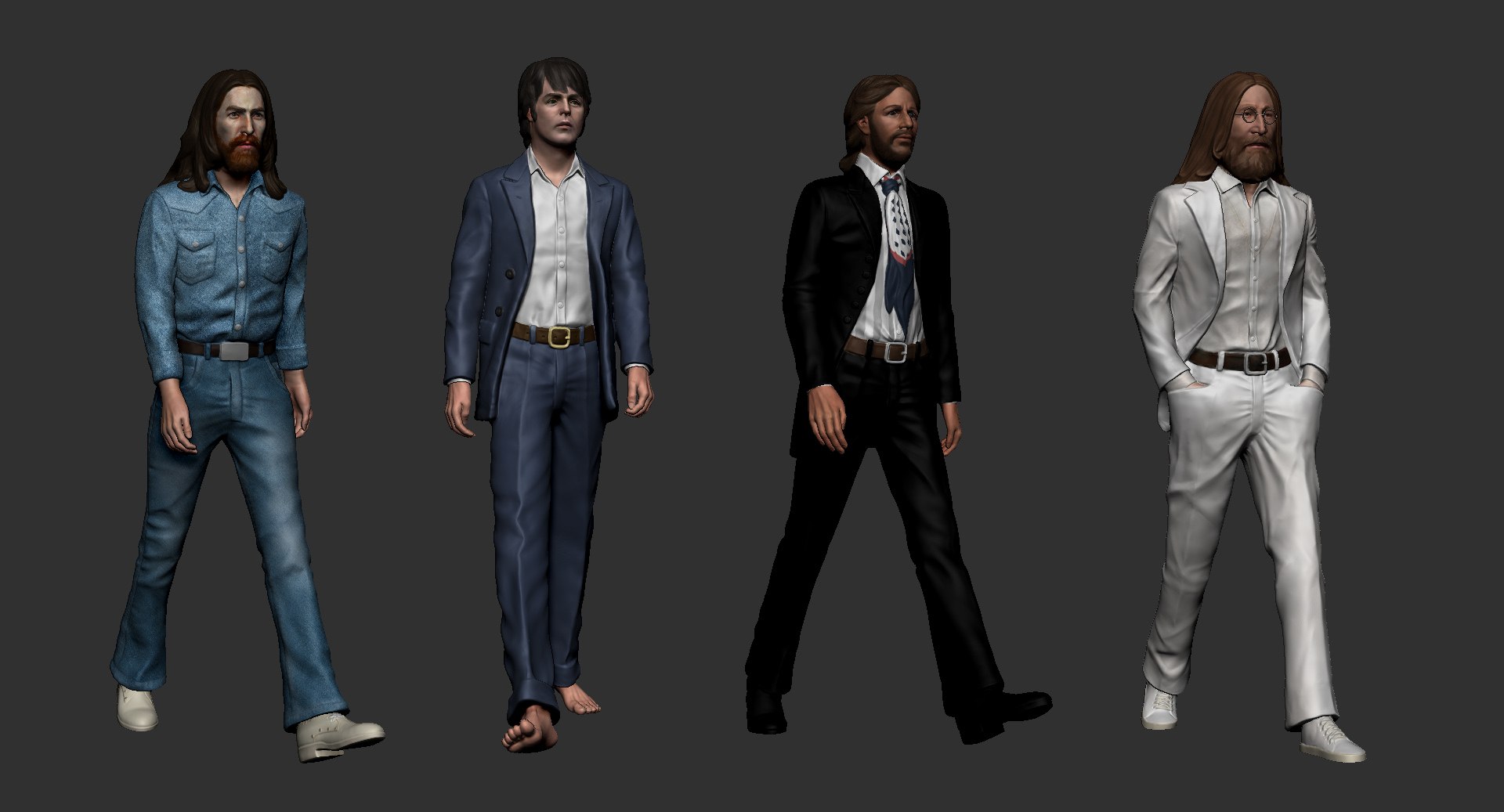 Beatles Abbey Road 3D Model - TurboSquid 1228005