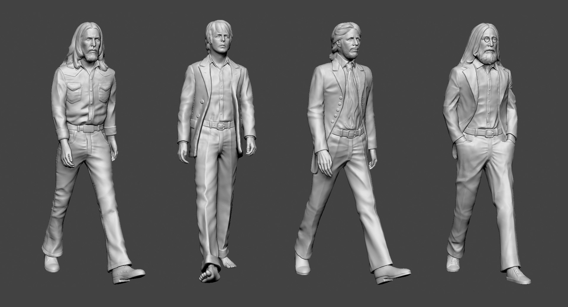 Beatles Abbey Road 3D Model - TurboSquid 1228005