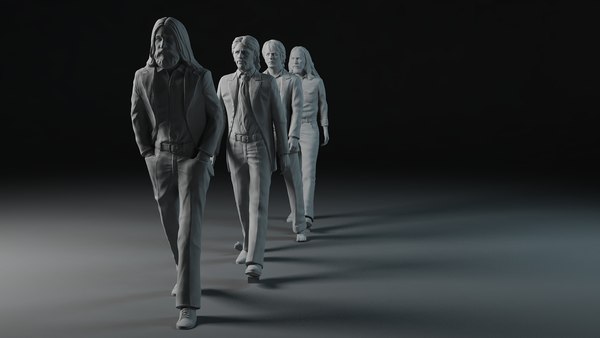 modelo 3d los Beatles - TurboSquid 1228005