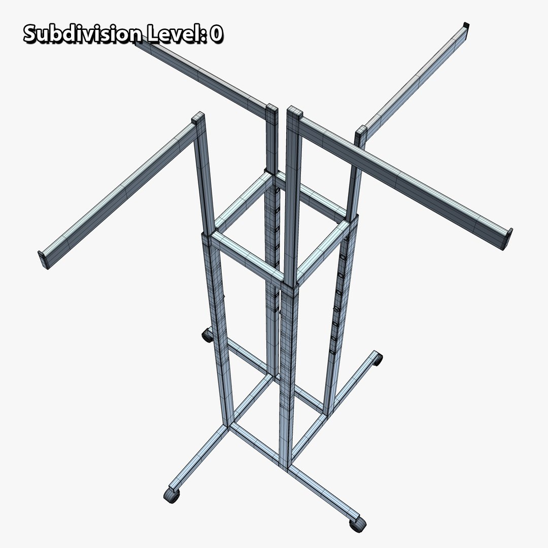 3d Model Clothes Stand