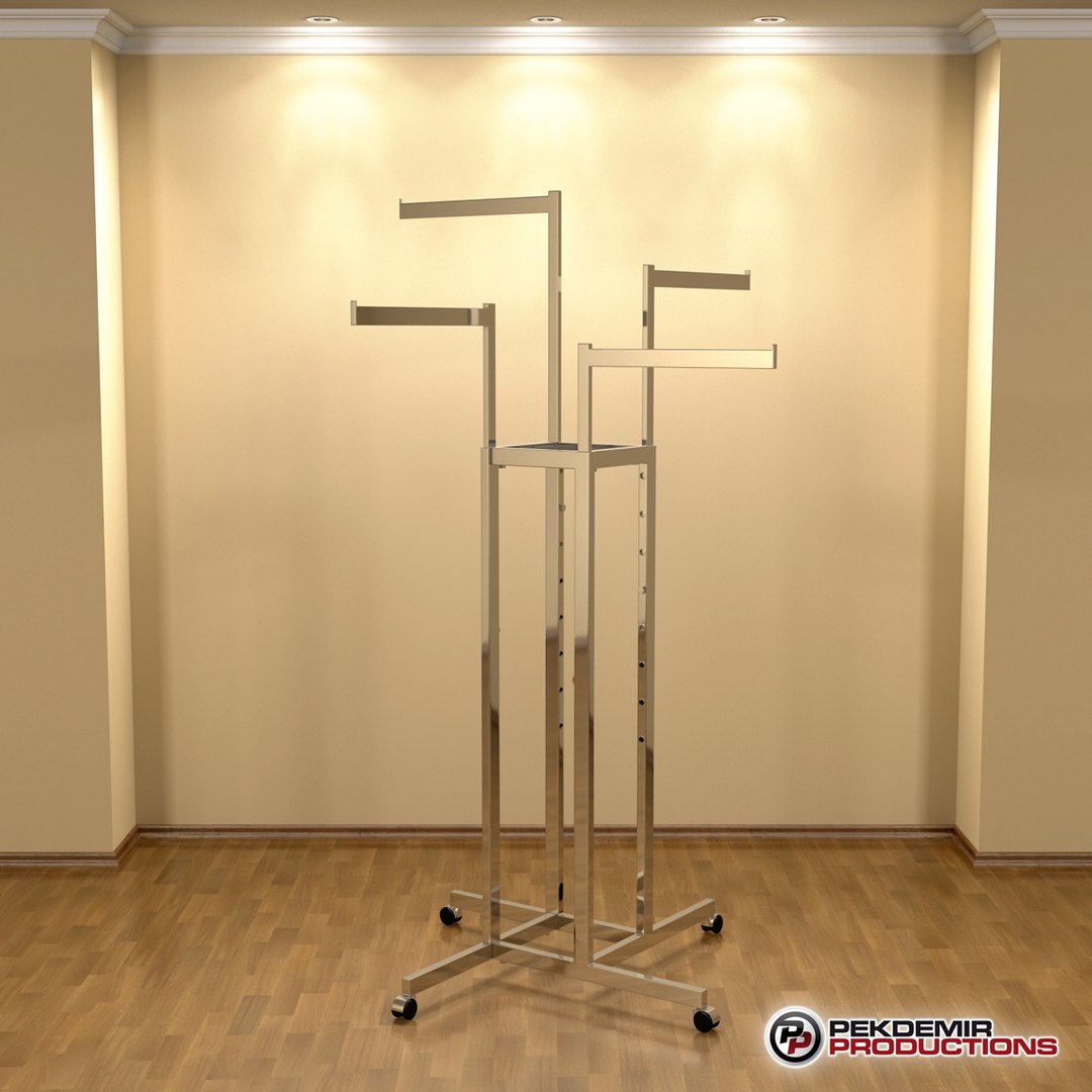 3d Model Clothes Stand