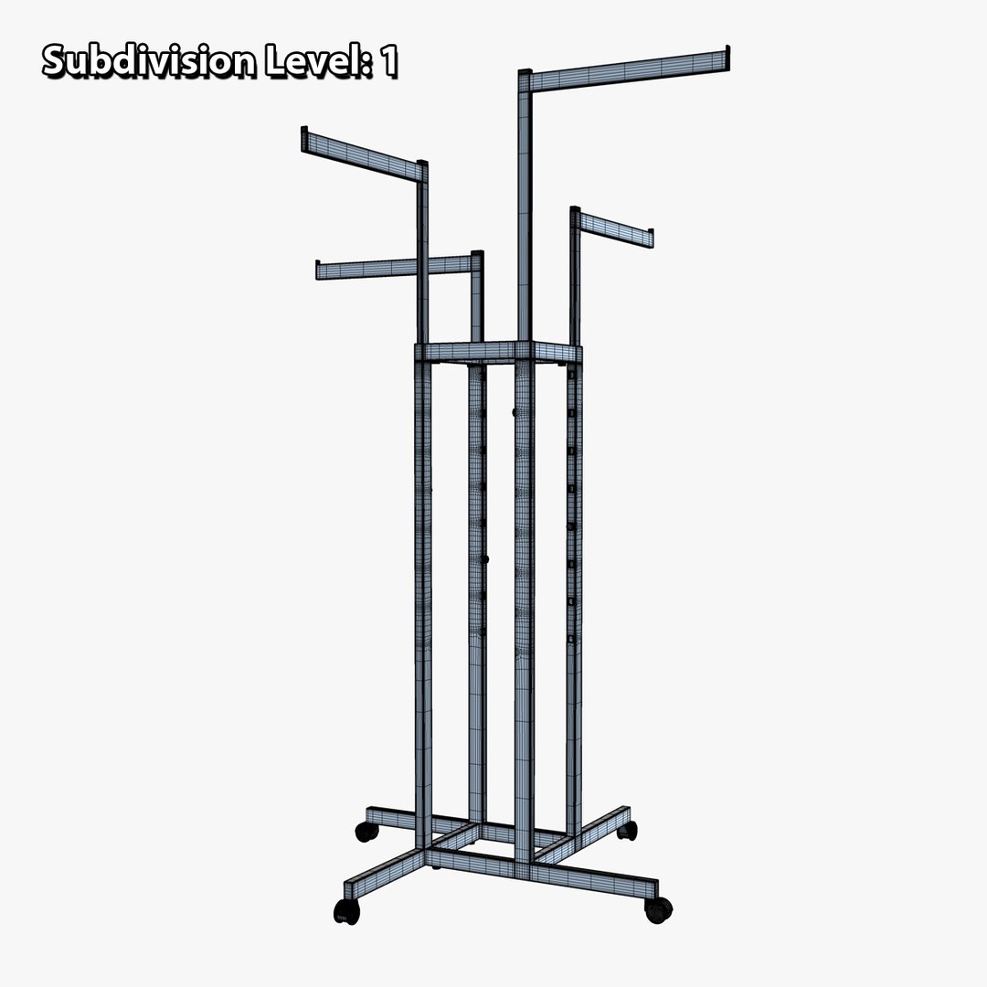 3d Model Clothes Stand