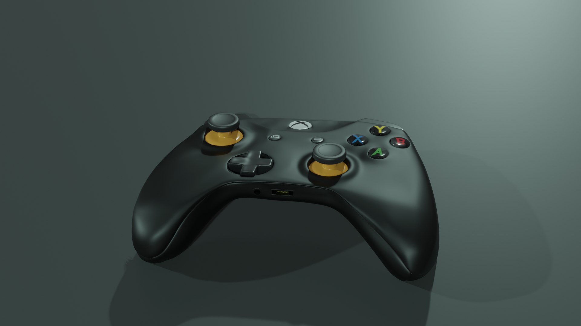 Xbox Controller Rigged Blender Model - TurboSquid 1470252