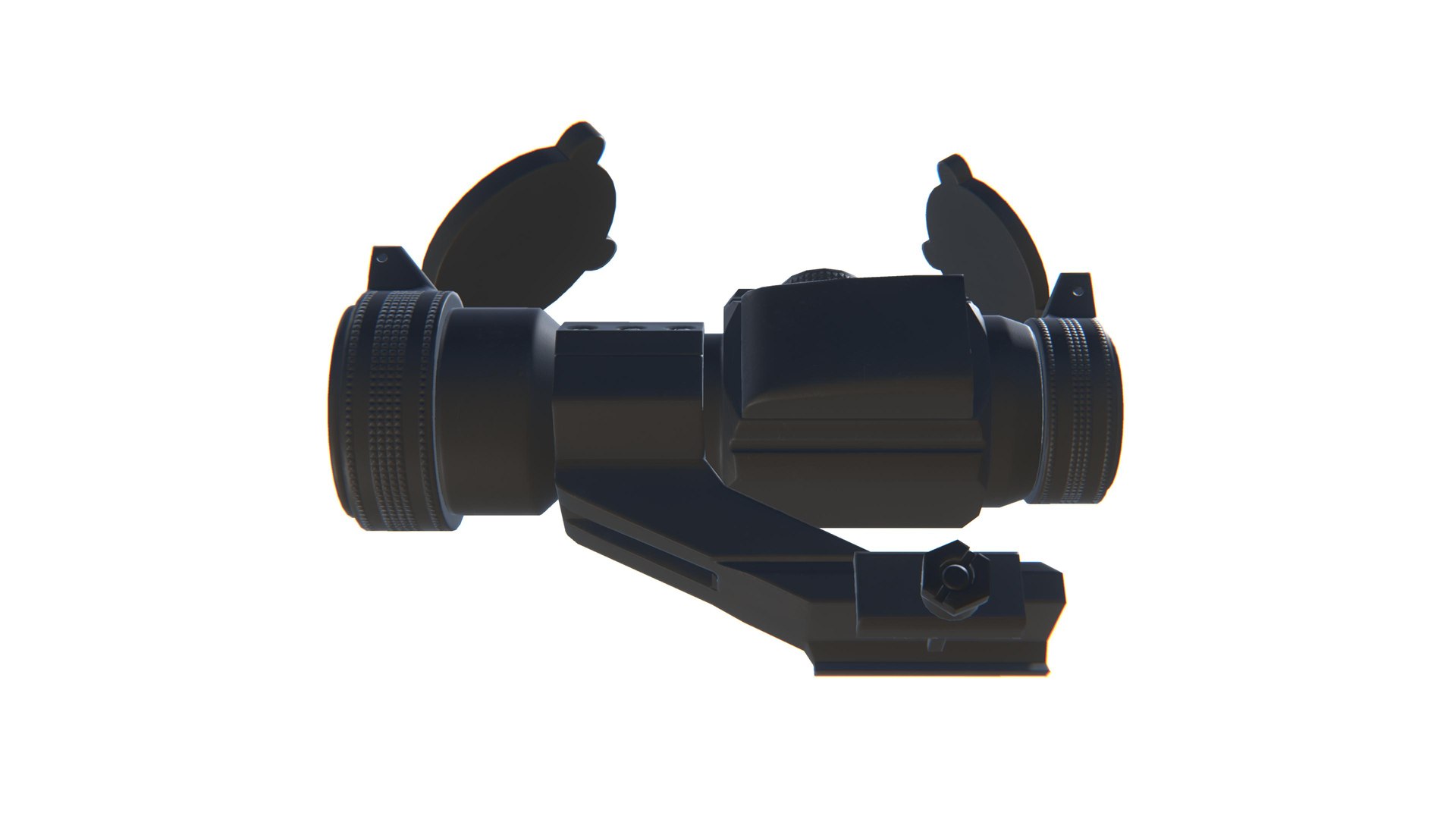 Tactical Prism Scope Low-poly 3D Model 3D Model - TurboSquid 1800886