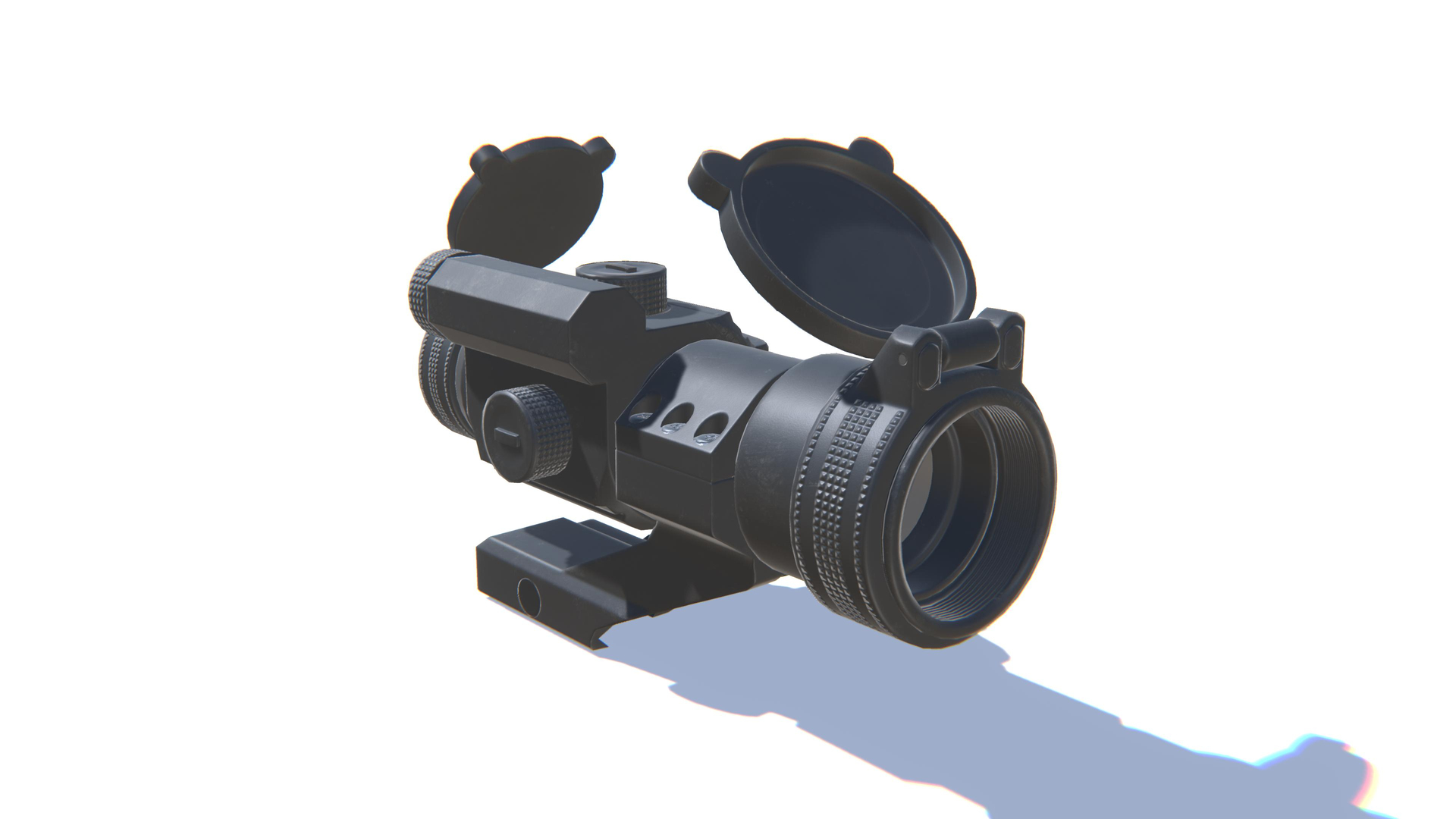 Tactical Prism Scope Low-poly 3D model 3D model - TurboSquid 1800886