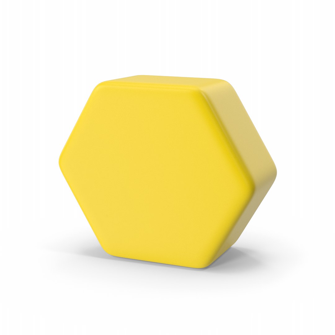 Geometric Shape Hexagon 3D Model - TurboSquid 1933835