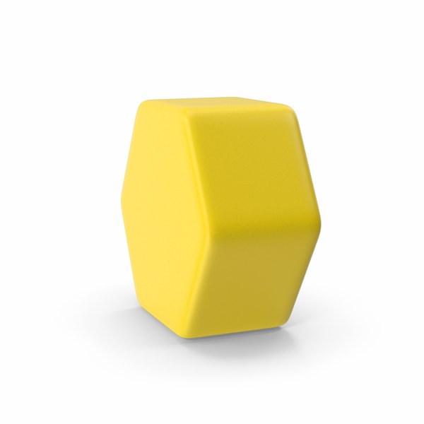 Geometric Shape Hexagon 3D model - TurboSquid 1933835