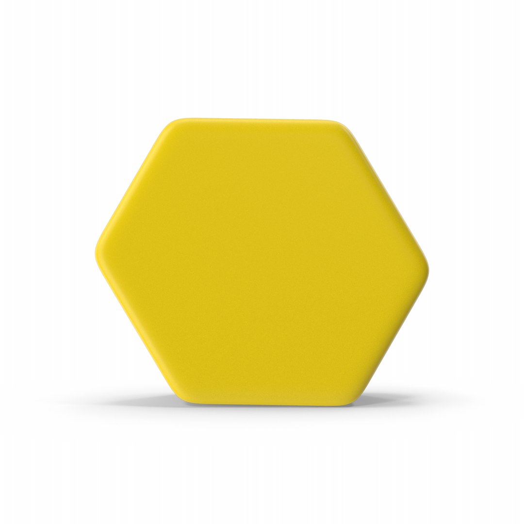 Geometric Shape Hexagon 3D Model - TurboSquid 1933835