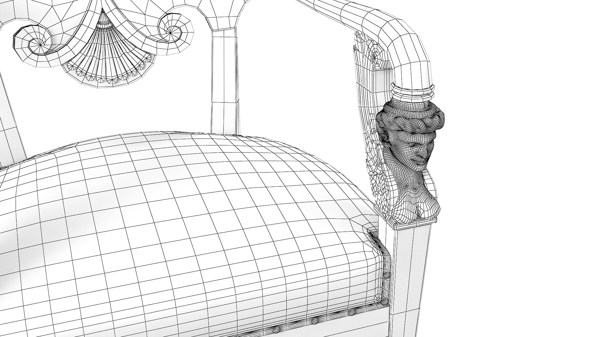 3D Famous Gambs Chair - TurboSquid 1970443