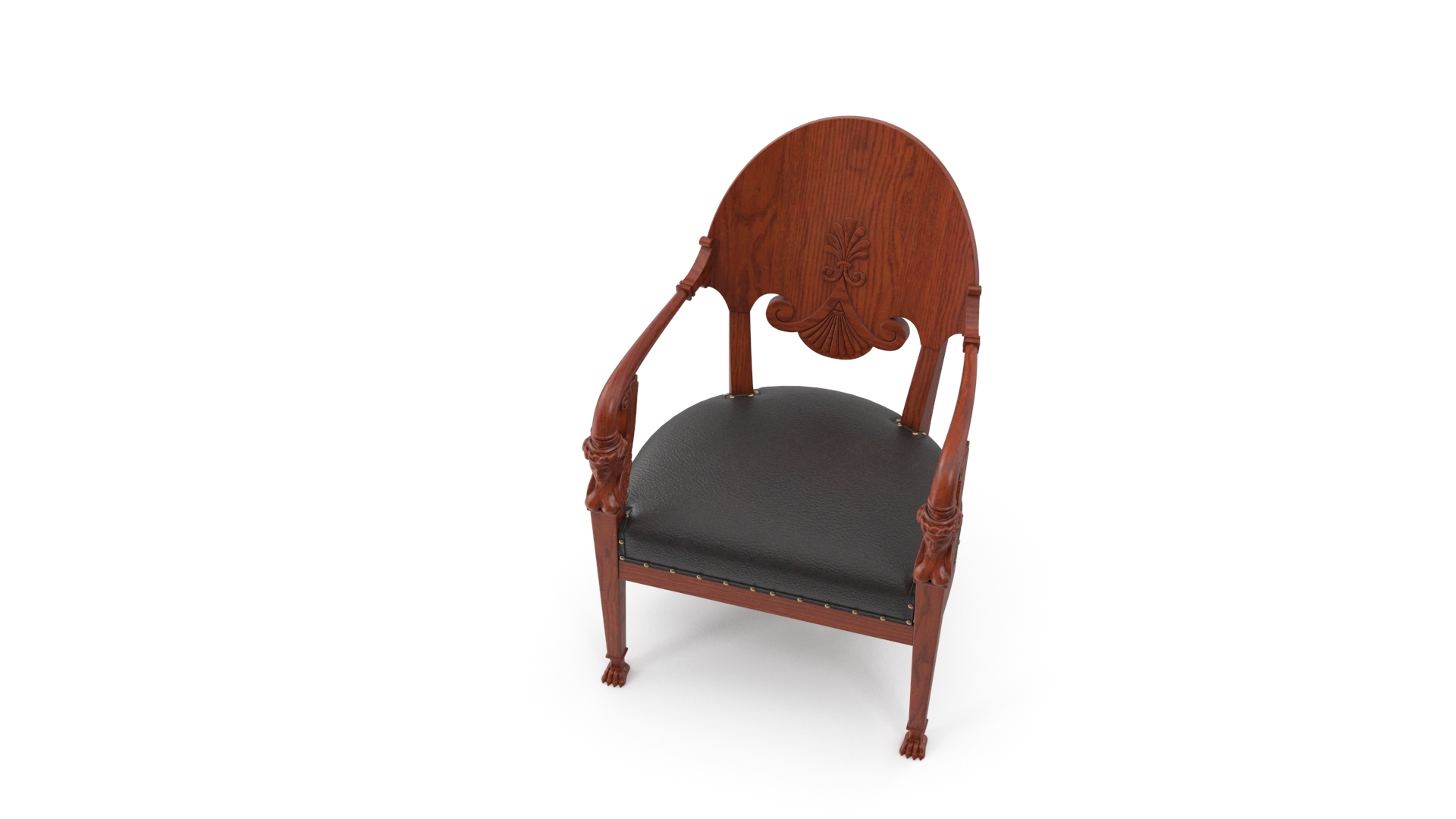 3D Famous Gambs Chair - TurboSquid 1970443