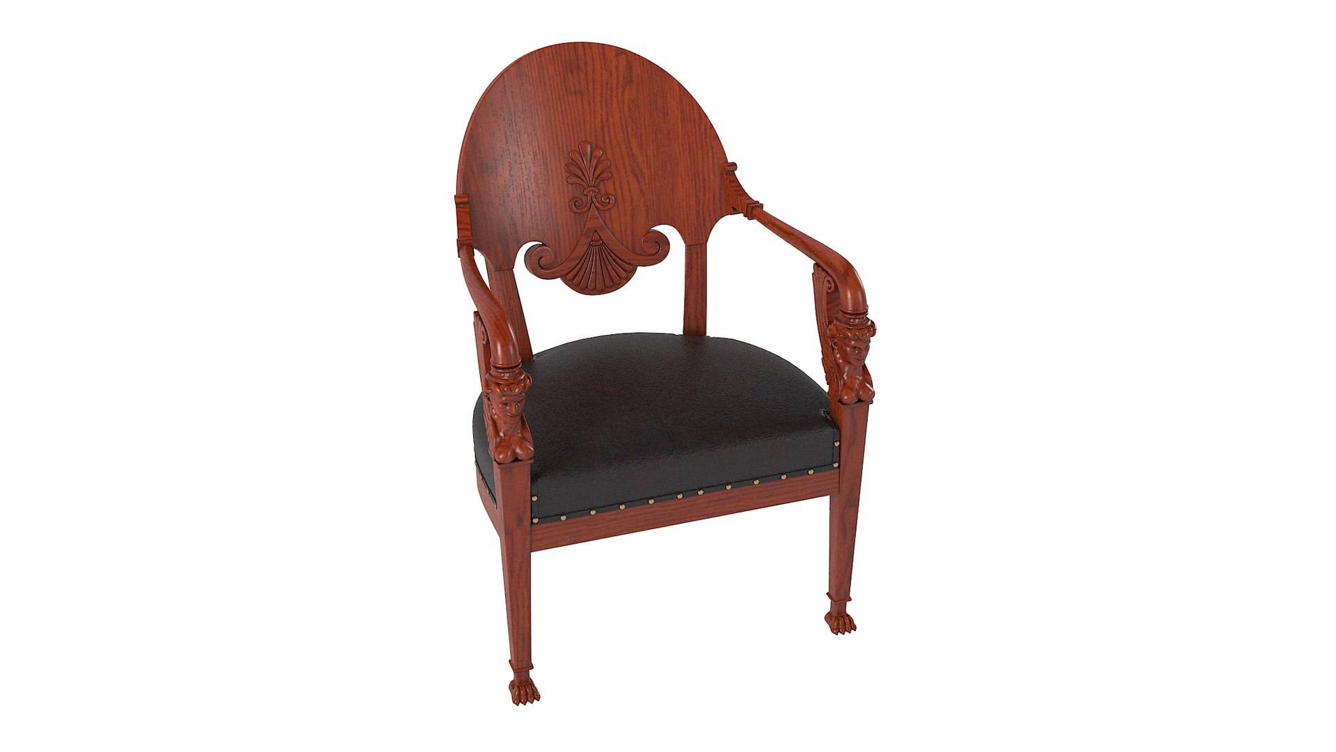 3D Famous Gambs Chair - TurboSquid 1970443