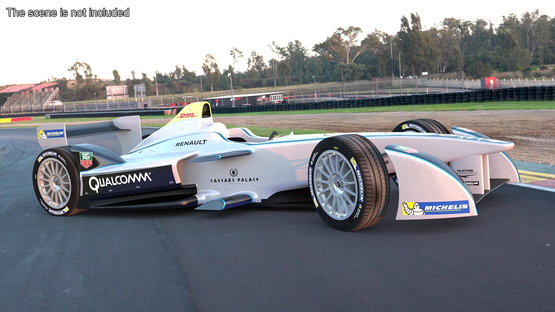 3D Formula E Gen2 Race Car Rigged - TurboSquid 2325532