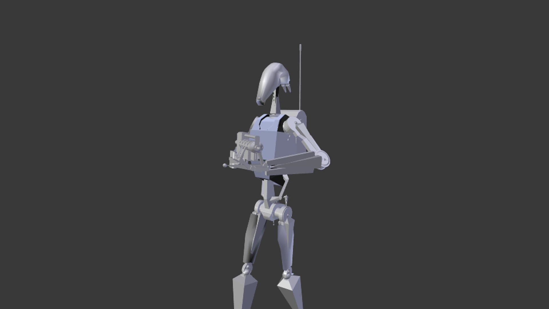 Battle Droid 3D Model - TurboSquid 1240821