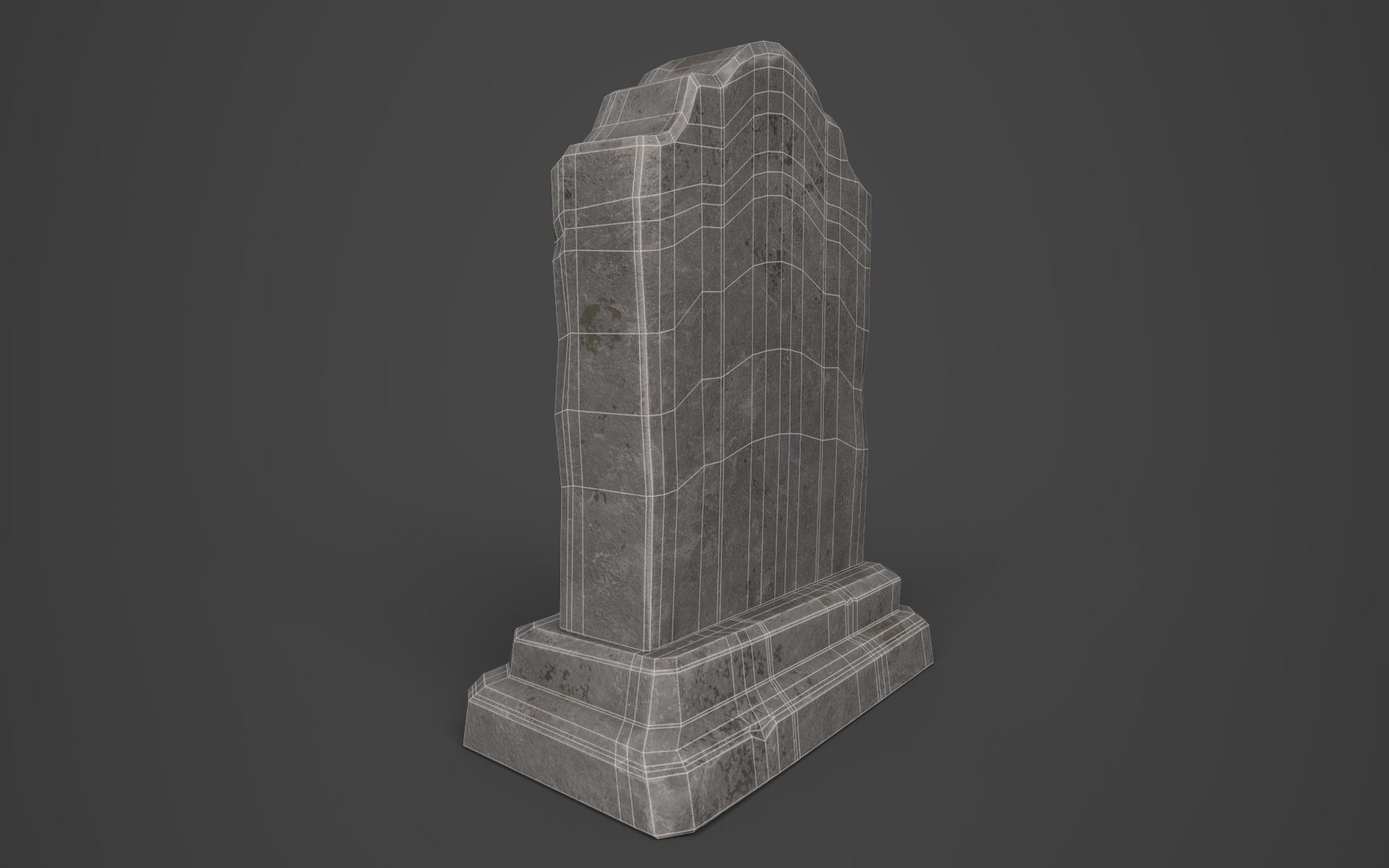 3D Gravestone Grave - TurboSquid 1530291