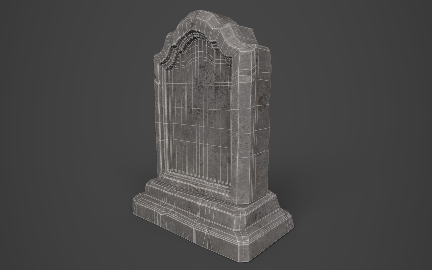 3D Gravestone Grave - TurboSquid 1530291