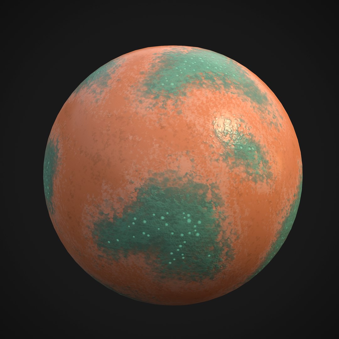 Stylized Planets 02 3D Model - TurboSquid 1230623
