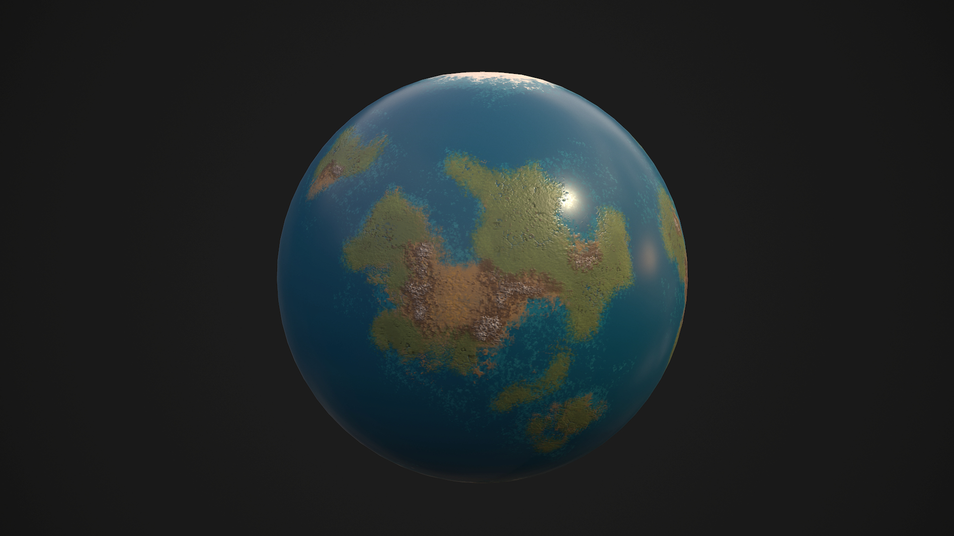 Stylized Planets 02 3D Model - TurboSquid 1230623