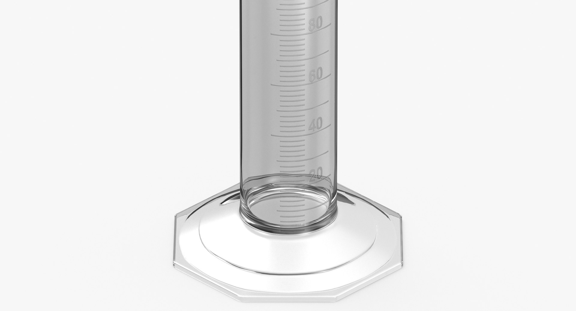 Graduated Cylinder 200ml 3D Model - TurboSquid 1975541