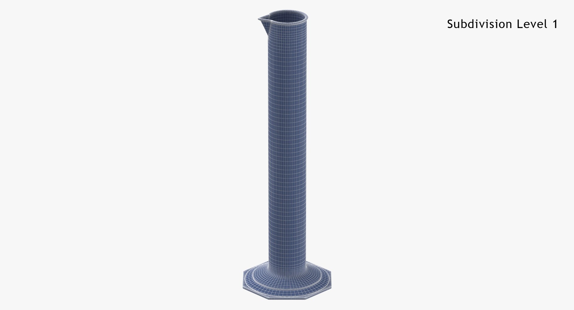 Graduated Cylinder 200ml 3D Model - TurboSquid 1975541