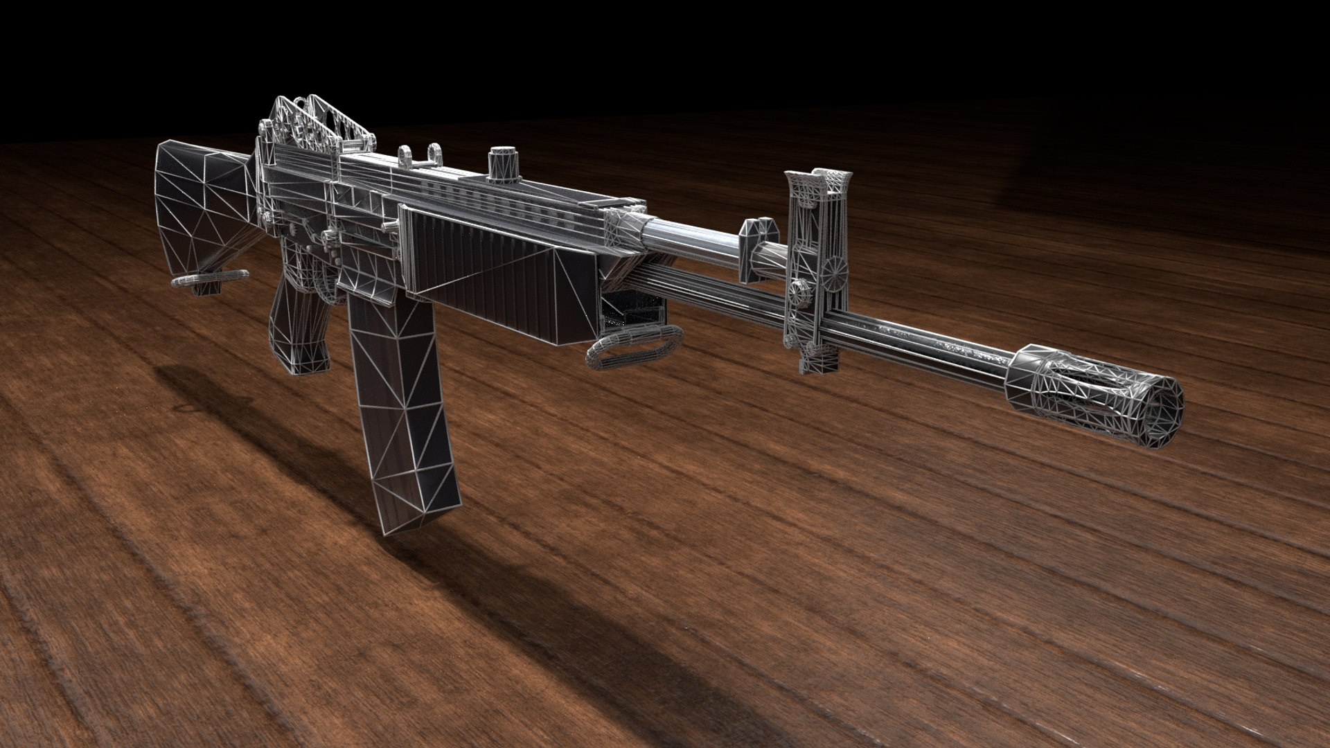 Stoner 63 3D Model - TurboSquid 1378496