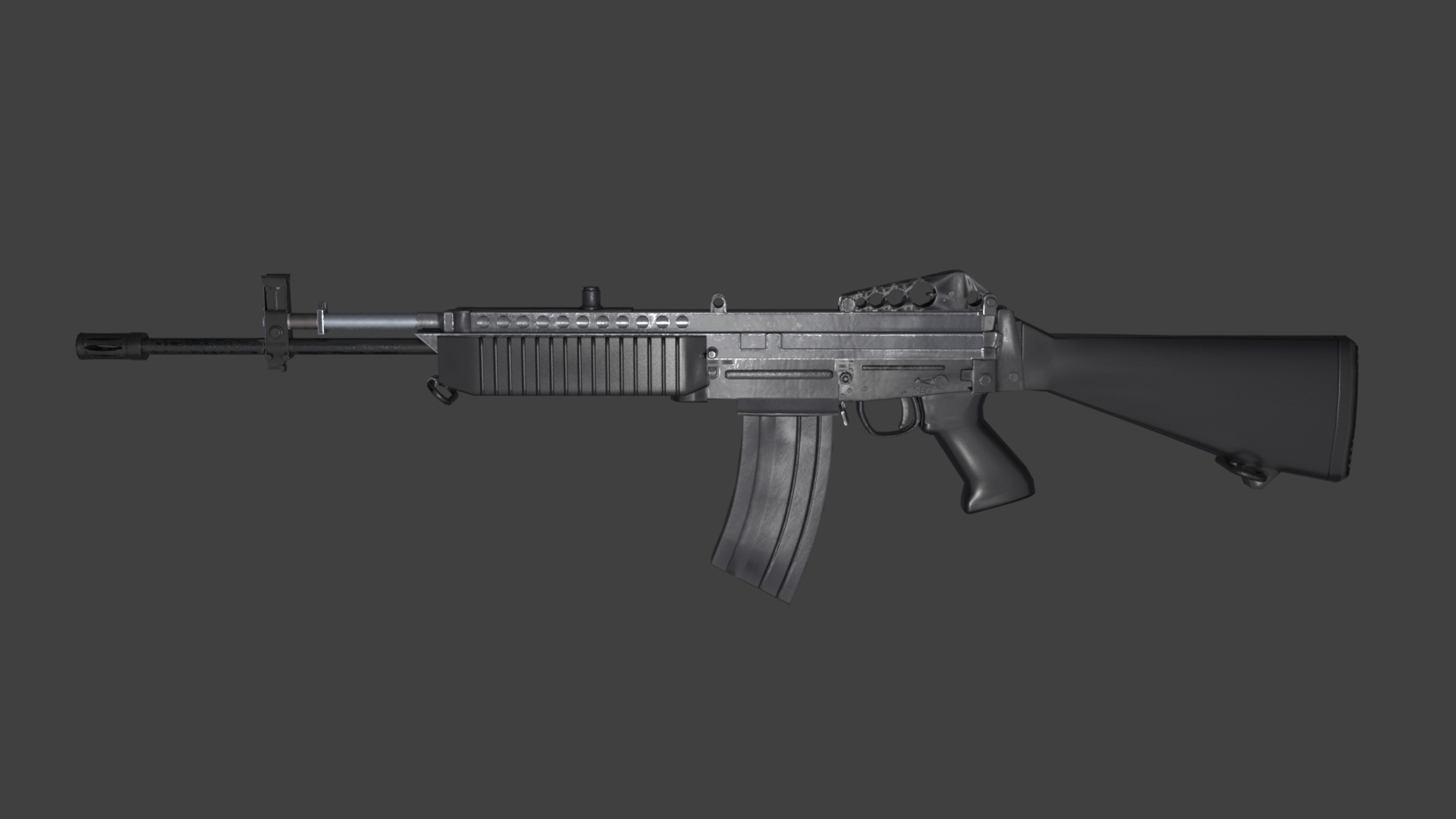 Stoner 63 3D Model - TurboSquid 1378496