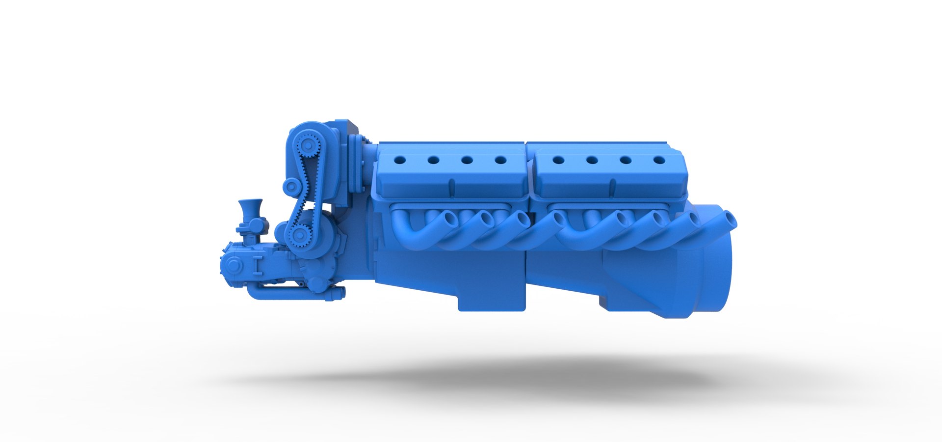 Diecast Engine 2 V8 Version 6 Scale 1 To 25 3D Model - TurboSquid 2114156