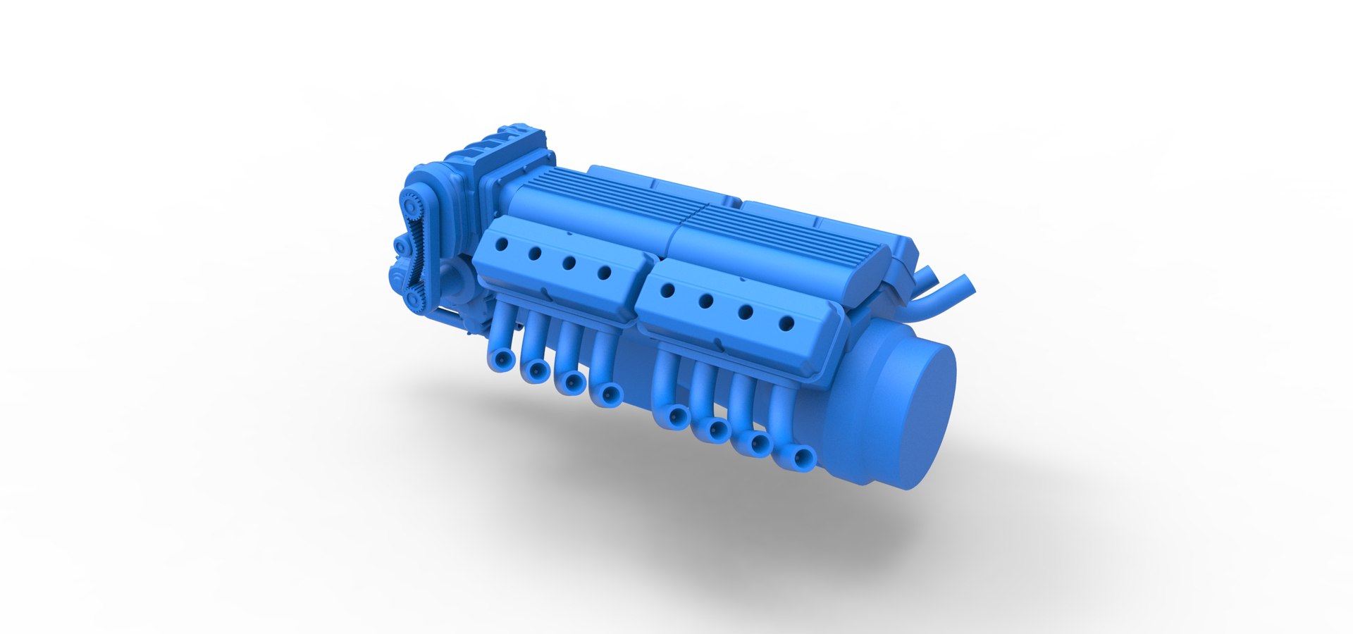 Diecast Engine 2 V8 Version 6 Scale 1 To 25 3D Model - TurboSquid 2114156