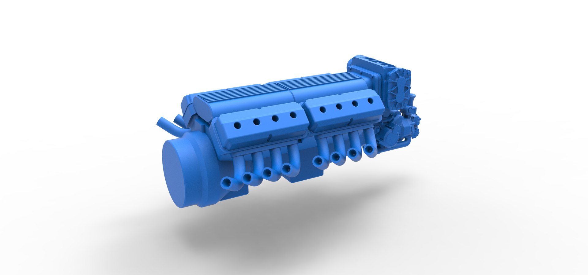 Diecast Engine 2 V8 Version 6 Scale 1 To 25 3D Model - TurboSquid 2114156