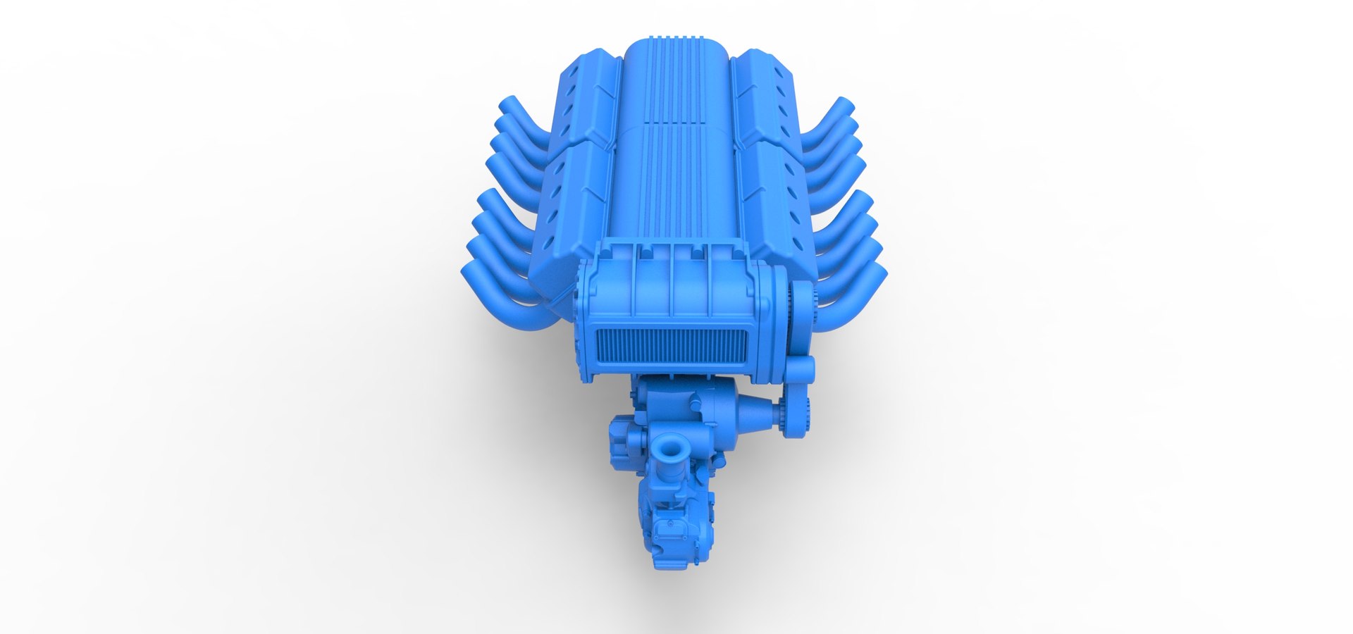 Diecast Engine 2 V8 Version 6 Scale 1 To 25 3D Model - TurboSquid 2114156