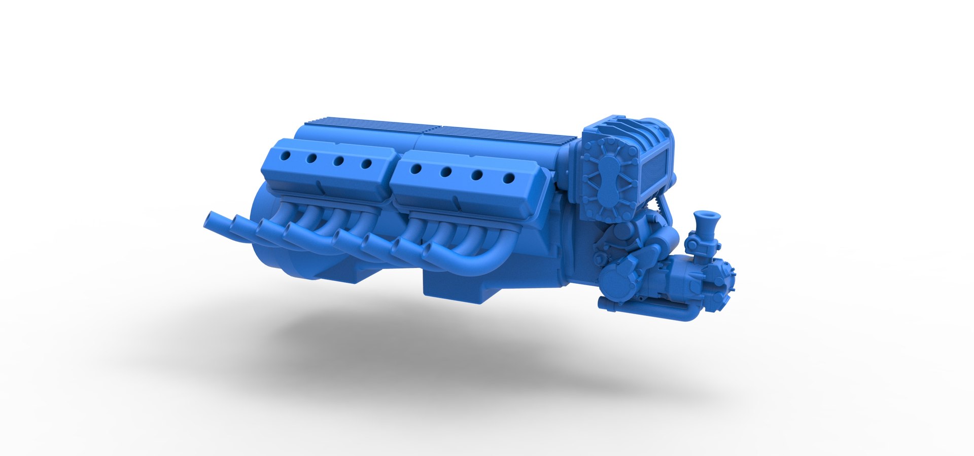 Diecast Engine 2 V8 Version 6 Scale 1 To 25 3D Model - TurboSquid 2114156