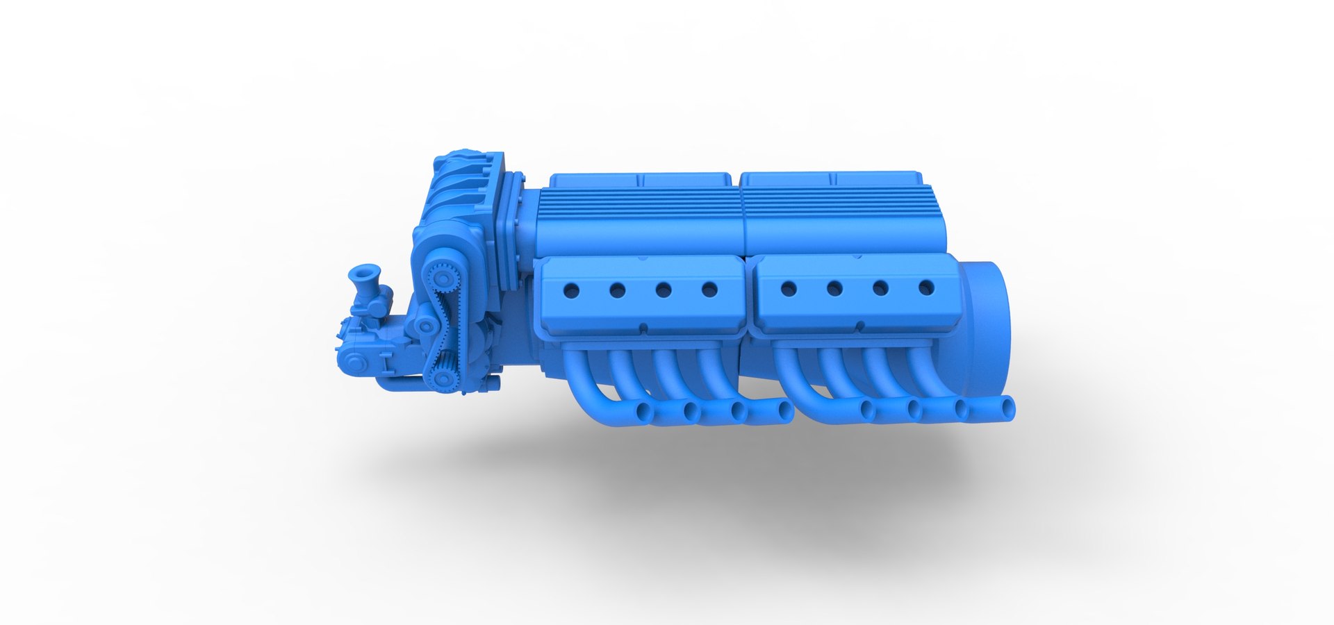 Diecast Engine 2 V8 Version 6 Scale 1 To 25 3D Model - TurboSquid 2114156