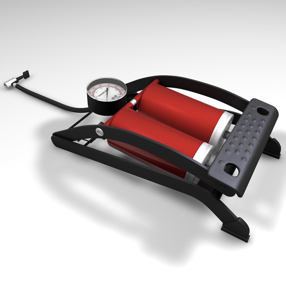Foot Pump 3d Model