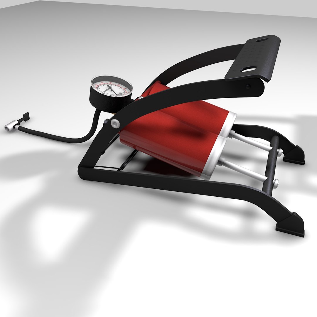 Foot Pump 3d Model