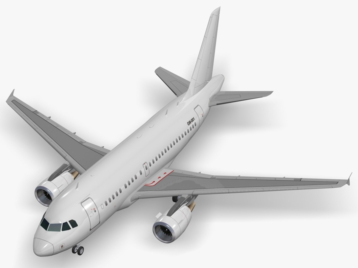 3D Airbus A318 - TurboSquid 1406434