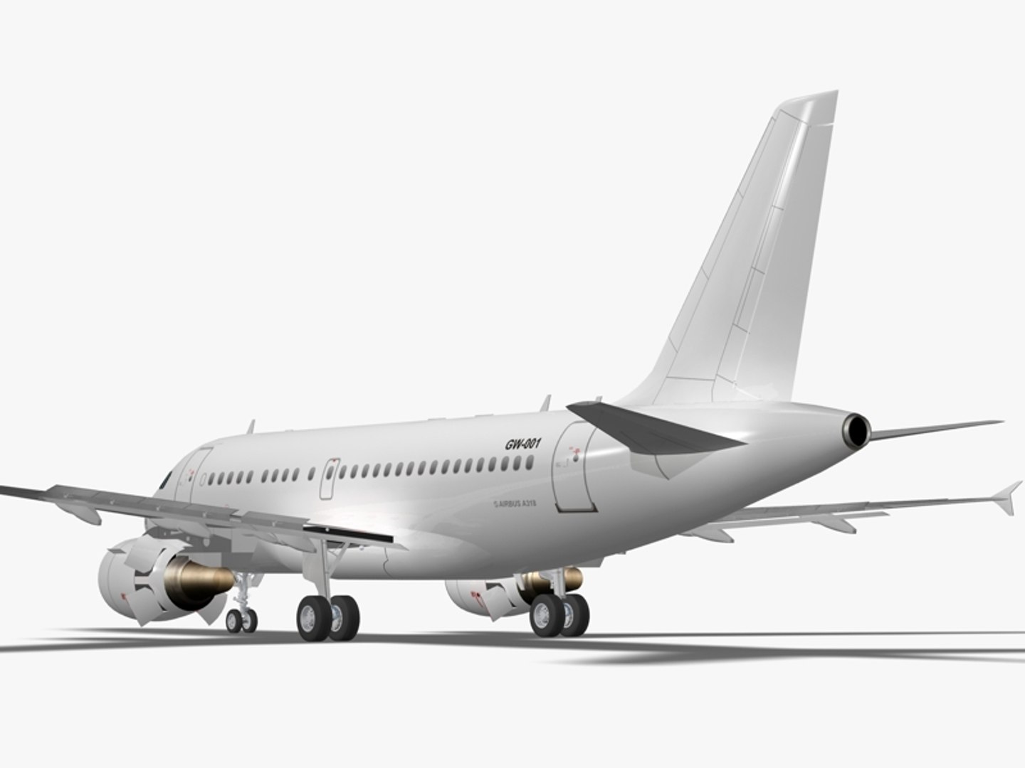3D Airbus A318 - TurboSquid 1406434