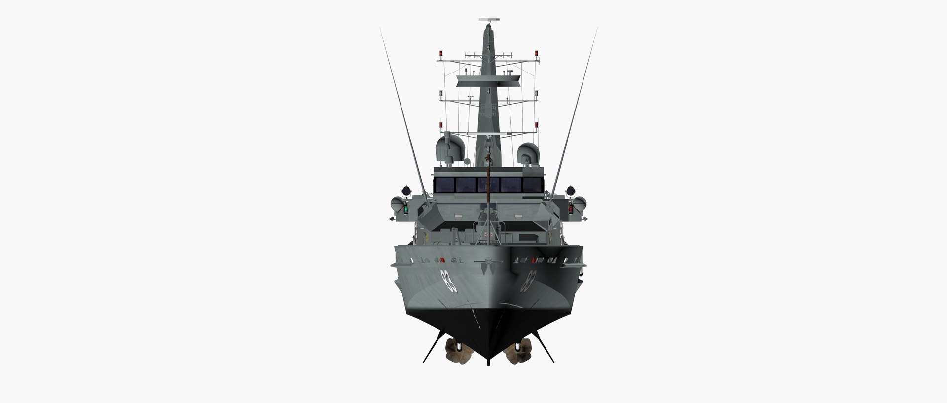 3D Model Armidale Class Patrol Boat - HMAS Armidale - TurboSquid 2038843