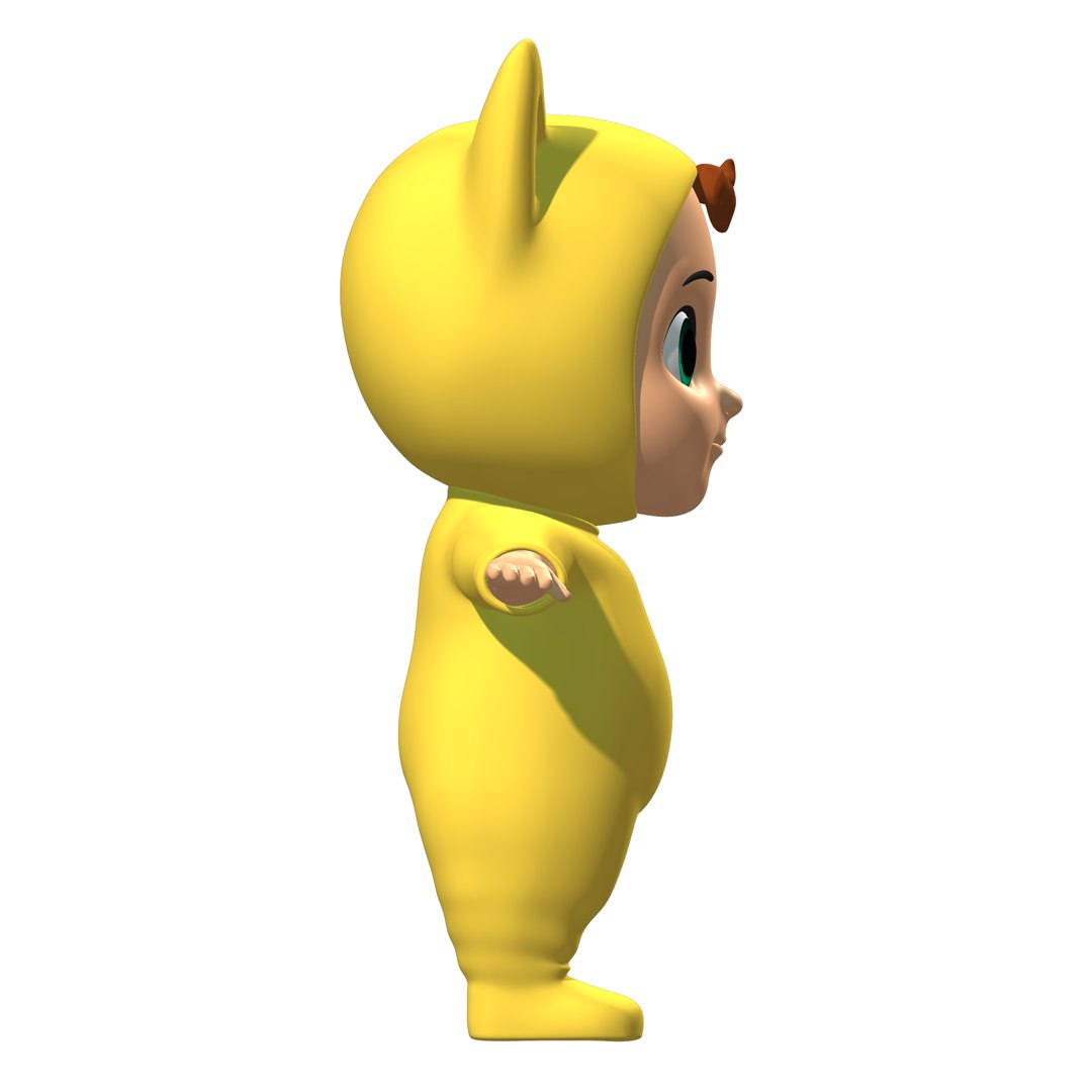 3D Baby Cartoon Toon - TurboSquid 1381311