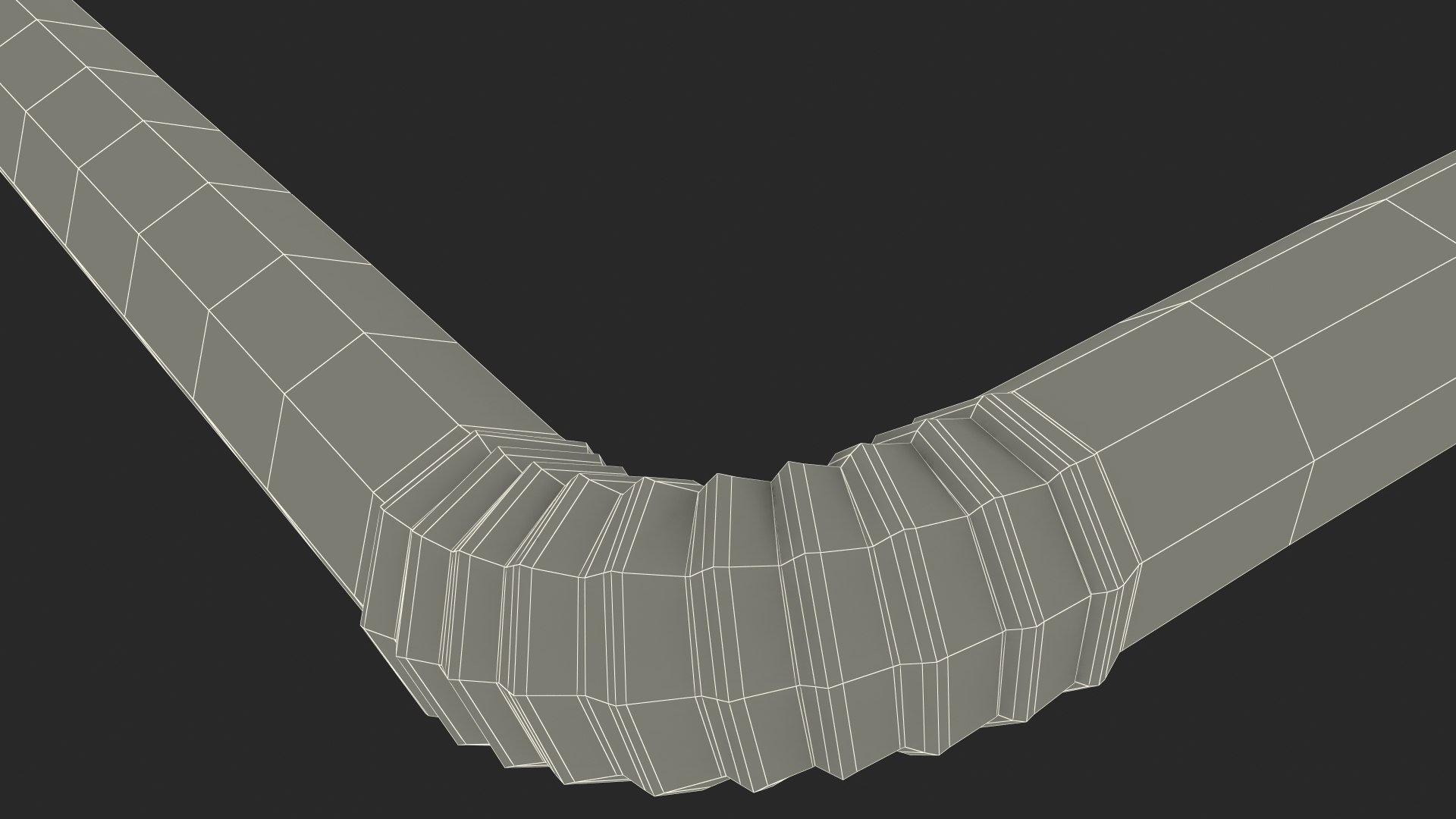 Bendy Plastic Drinking Straw Yellow 3D Model - TurboSquid 1799496