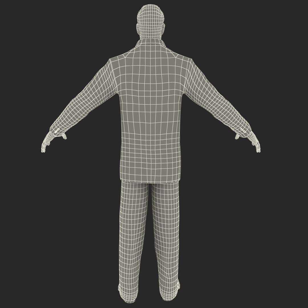 businessman 2 man 3d 3ds