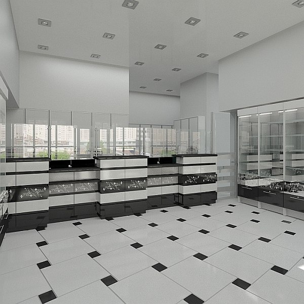 3d max modern shop