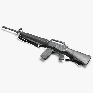 Assault Rifle Blender Models for Download | TurboSquid