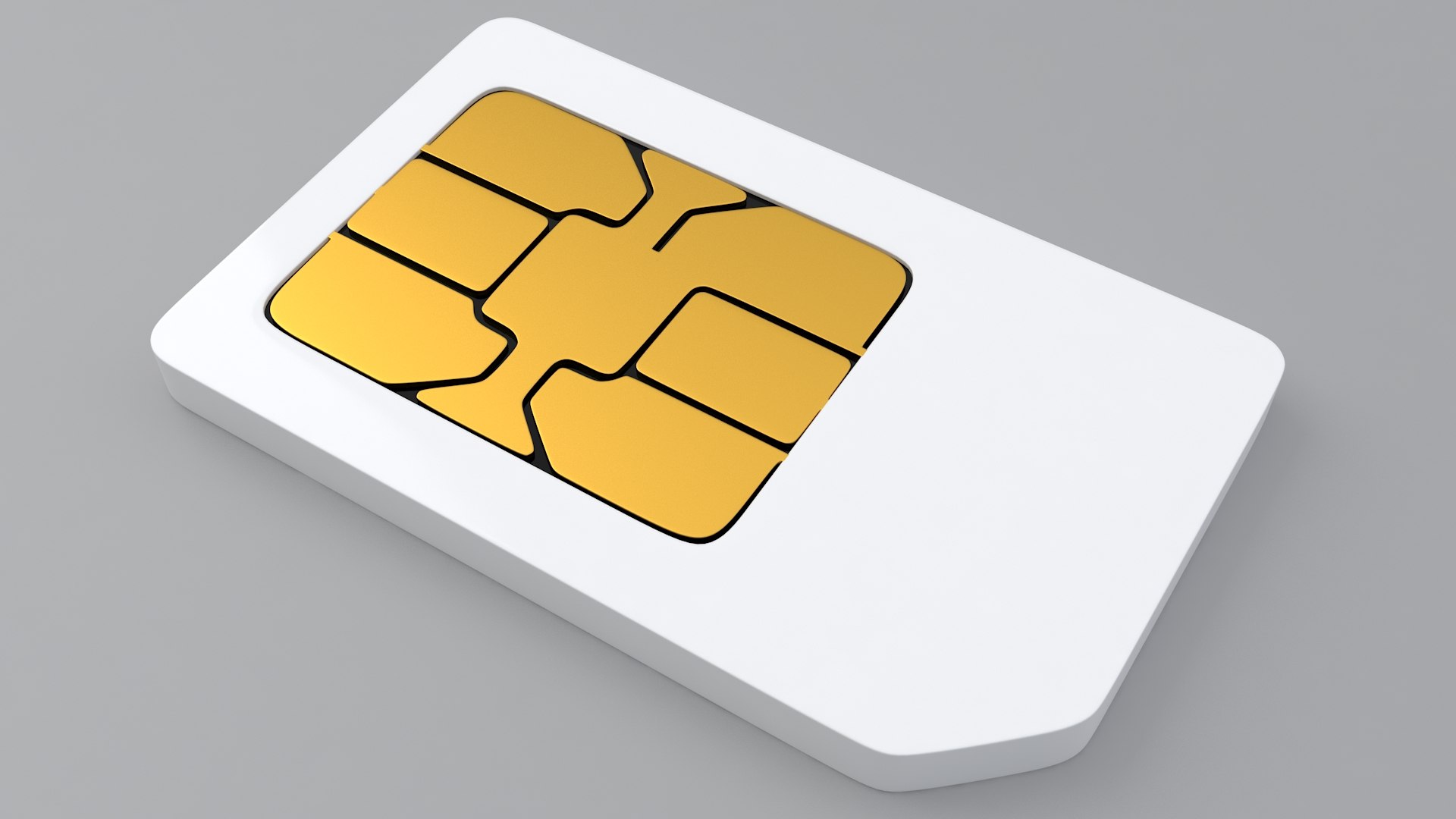 Different Sizes Sim Cards 3D Model - TurboSquid 1908929