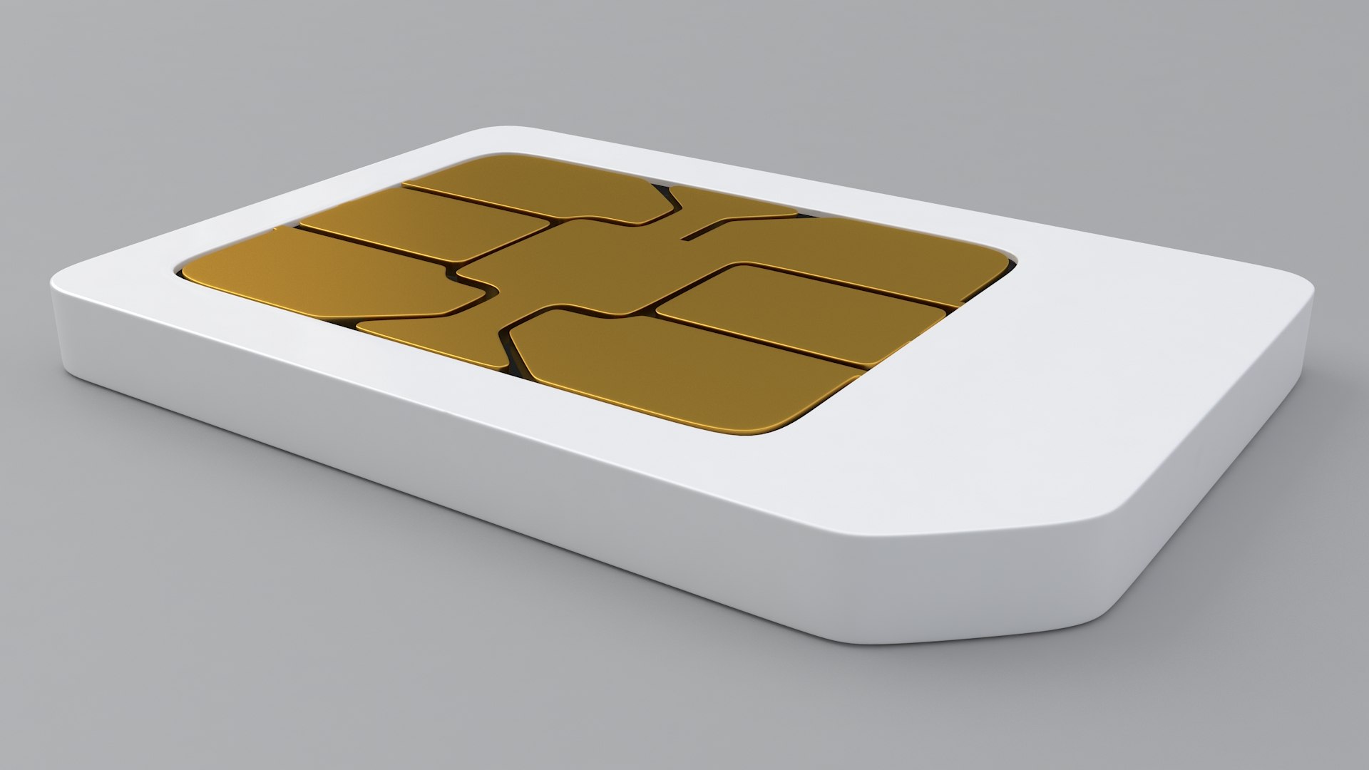 Different Sizes Sim Cards 3D Model - TurboSquid 1908929