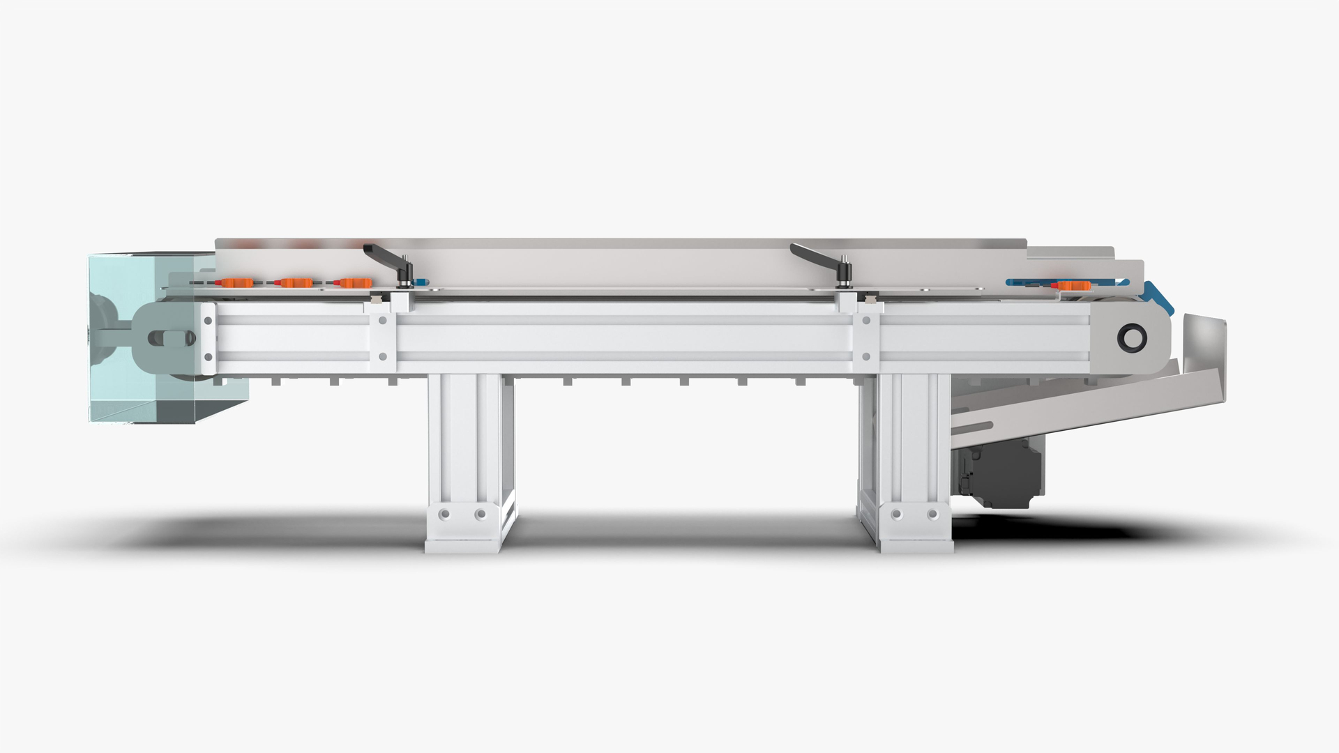 modelo 3d Línea transportadora de correa gratis - TurboSquid 2160660