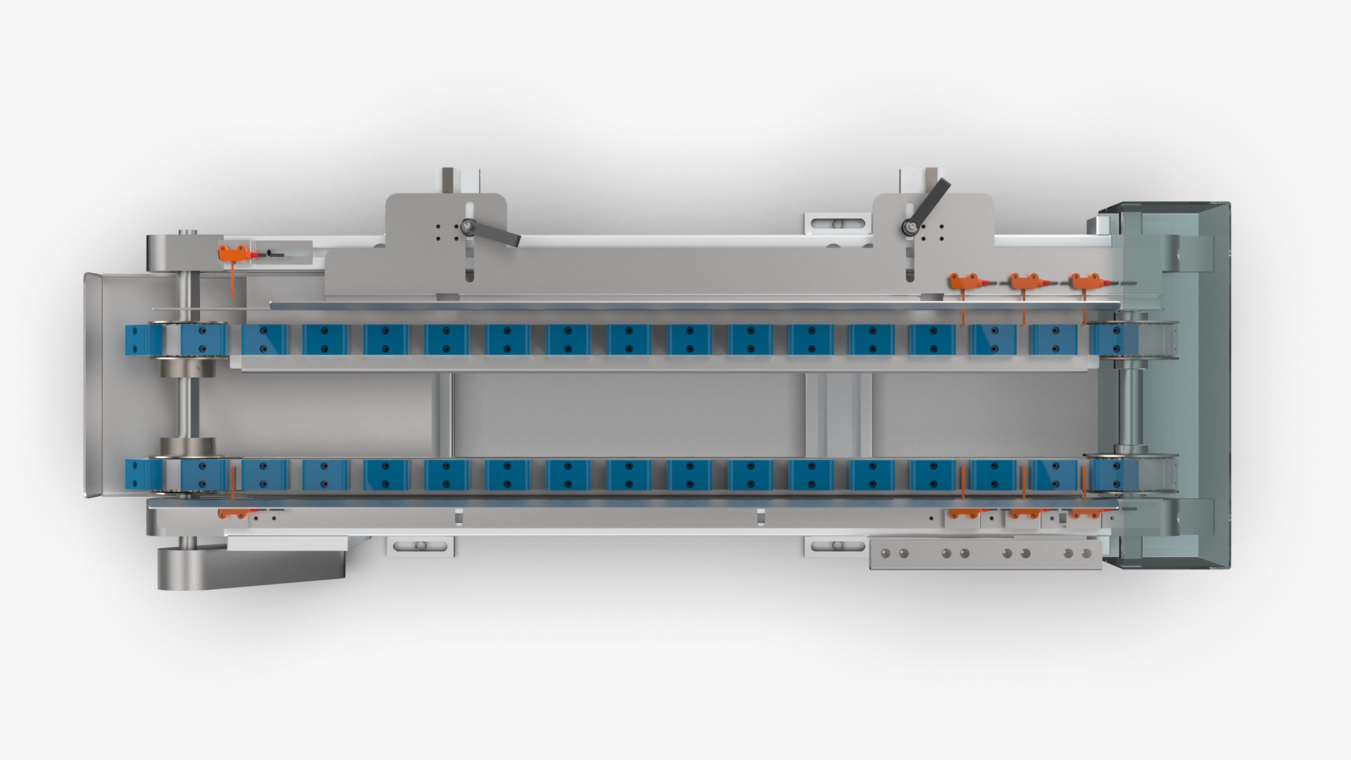 modelo 3d Línea transportadora de correa gratis - TurboSquid 2160660